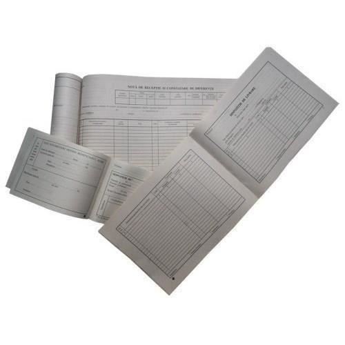 Chitantier A6, 3 exemplare, autocopiativ, cu clapa - OVM Paper