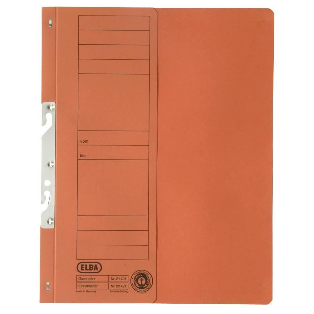 Dosar din carton ELBA, de incopciat cu gheare, coperta 1/2, sina ...