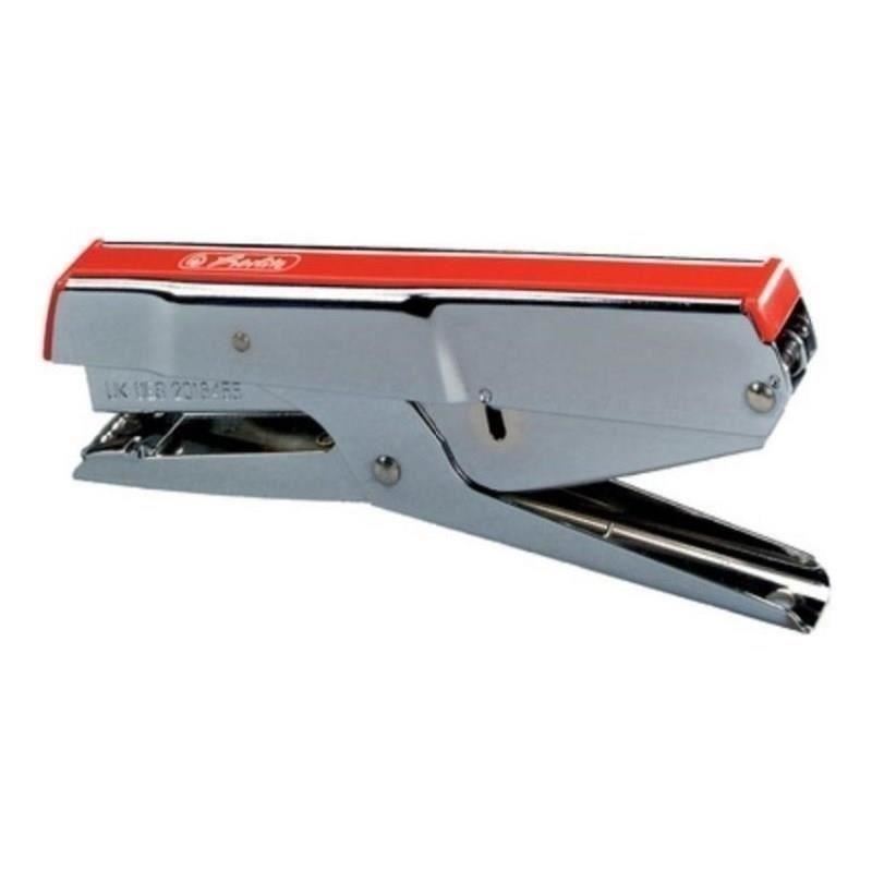 Capsator Herlitz din metal, tip cleste, 24/6, 25 coli, cromat - OVM Paper