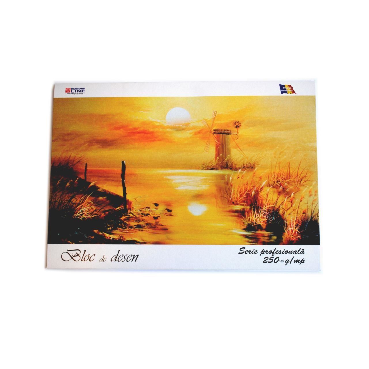 Bloc desen Arhi Design Diamond, A3, 16 file, hartie 250 gr, coperta ...